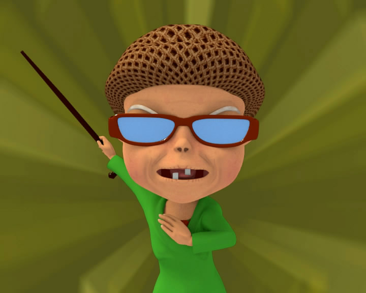 Nenek Lincah Yang Jadi Super Hero